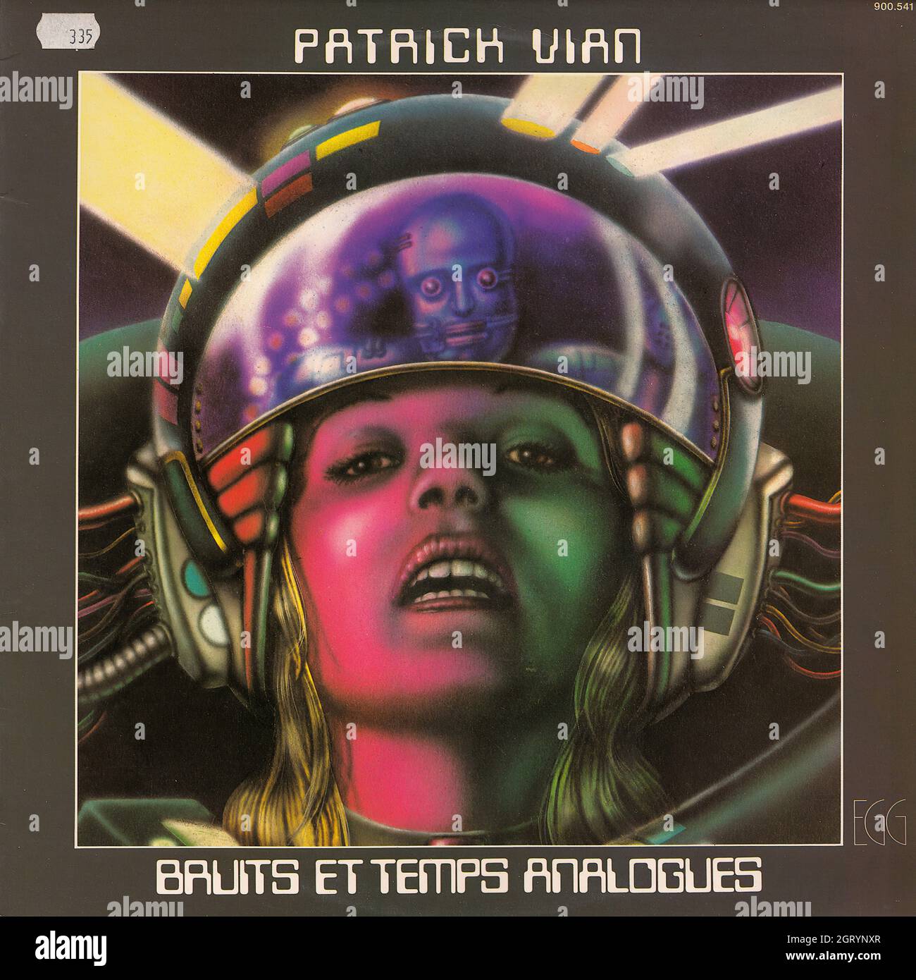 Patrick Vian - Bruits et temps analogues - Vintage Vinyl Record Cover ...