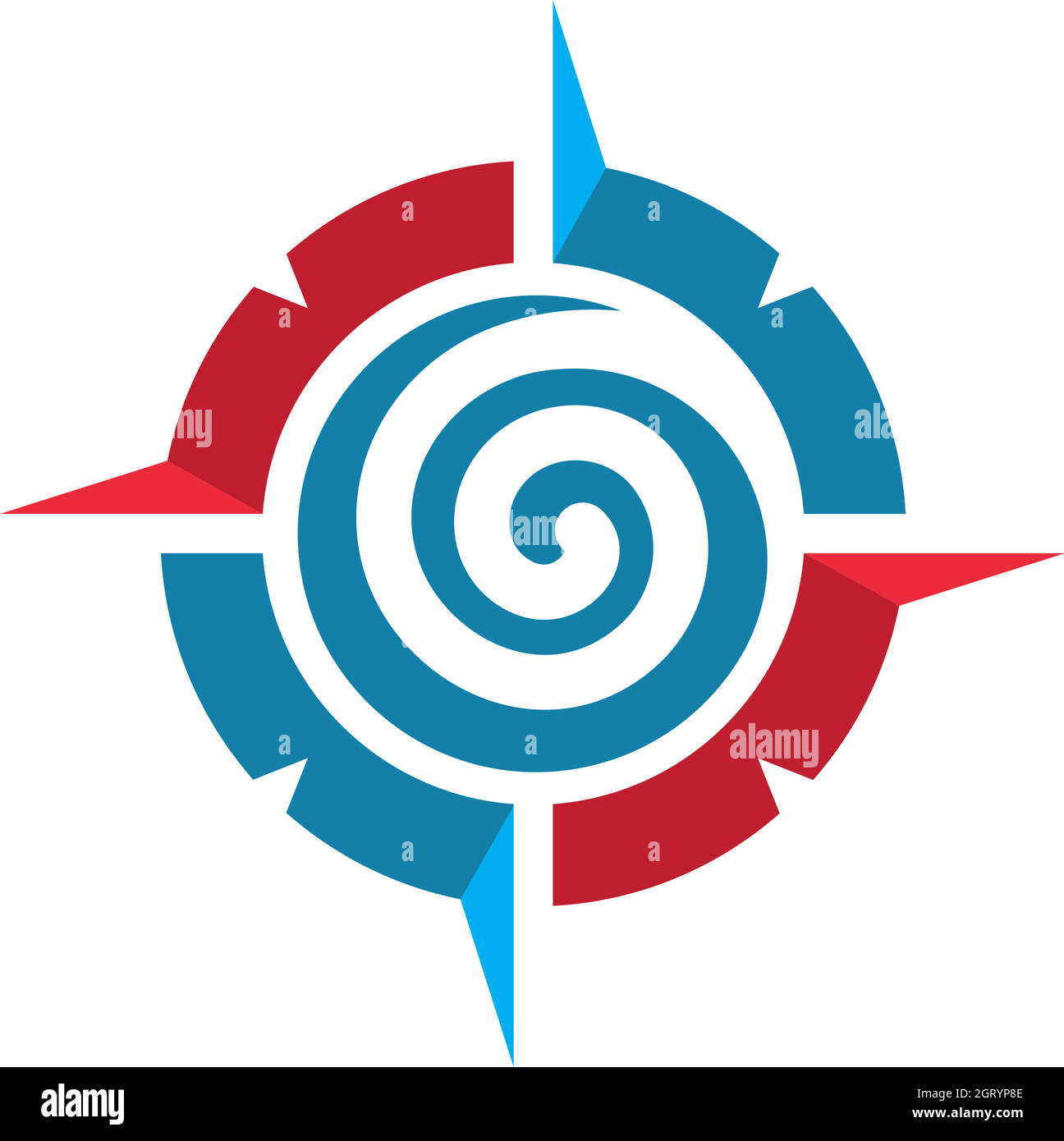 Wind compass Stock Vector Images - Alamy