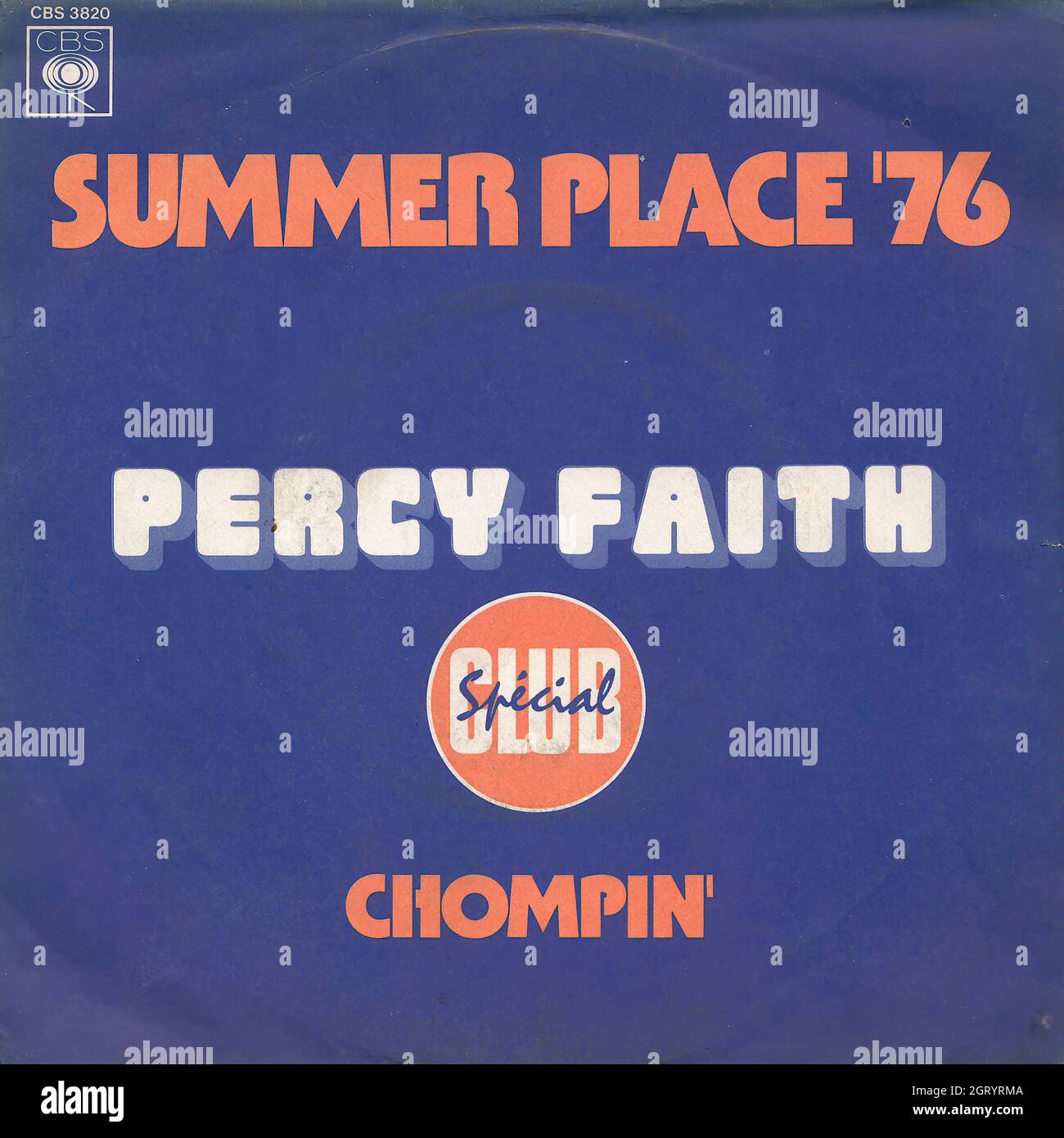 Percy Faith - Summer place '76 - Chompin' 45rpm - Vintage Vinyl Record ...
