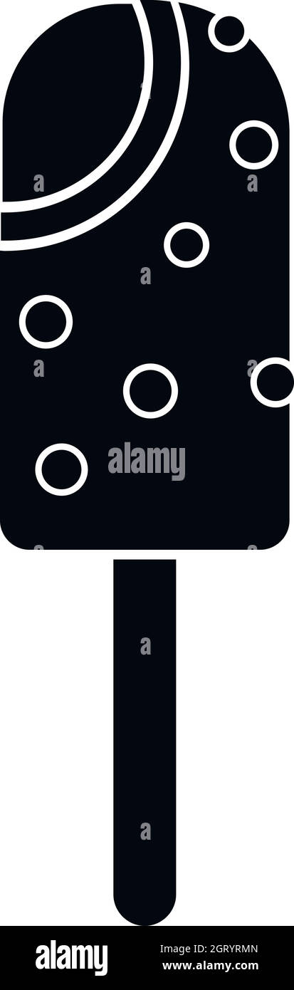 Ice cream icon, simple style Stock Vector Image & Art - Alamy