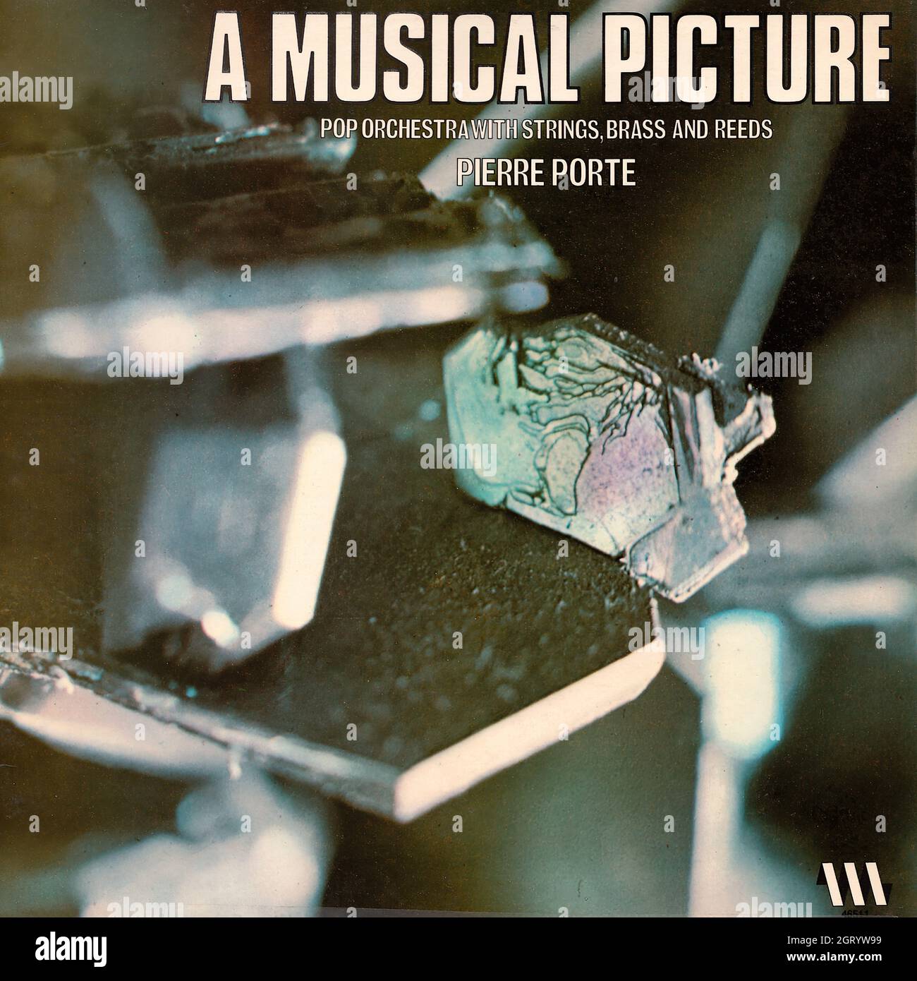 Pierre Porte - A musical picture - Vintage Vinyl Record Cover Stock ...