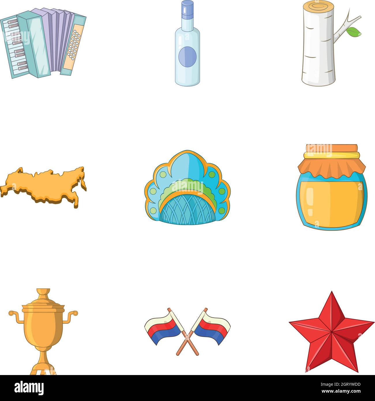 Bank icon set cartoon Stock Vector Images - Alamy