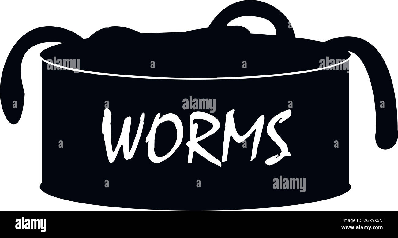 Worms icon, simple style Stock Vector Image & Art - Alamy
