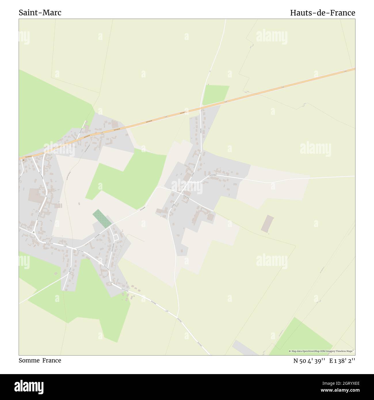 Saint-Marc, Somme, France, Hauts-de-France, N 50 4' 39'', E 1 38' 2 ...
