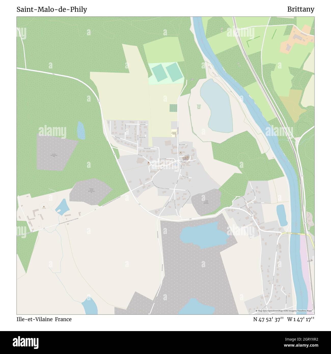 Saint malo map hi-res stock photography and images - Alamy