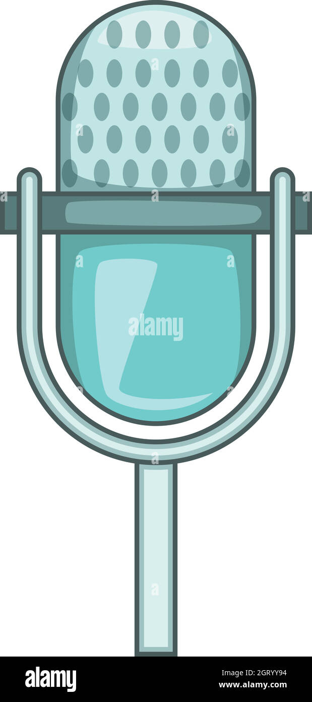 Comedy show stage microphone Stock Vector Images - Alamy