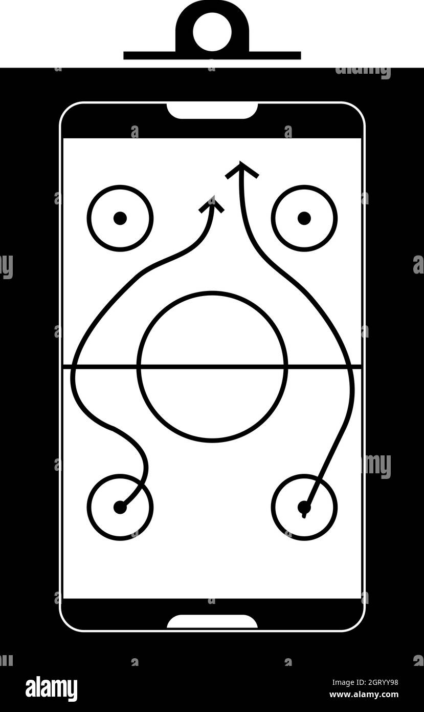 Game plan icon, simple style Stock Vector Image & Art - Alamy