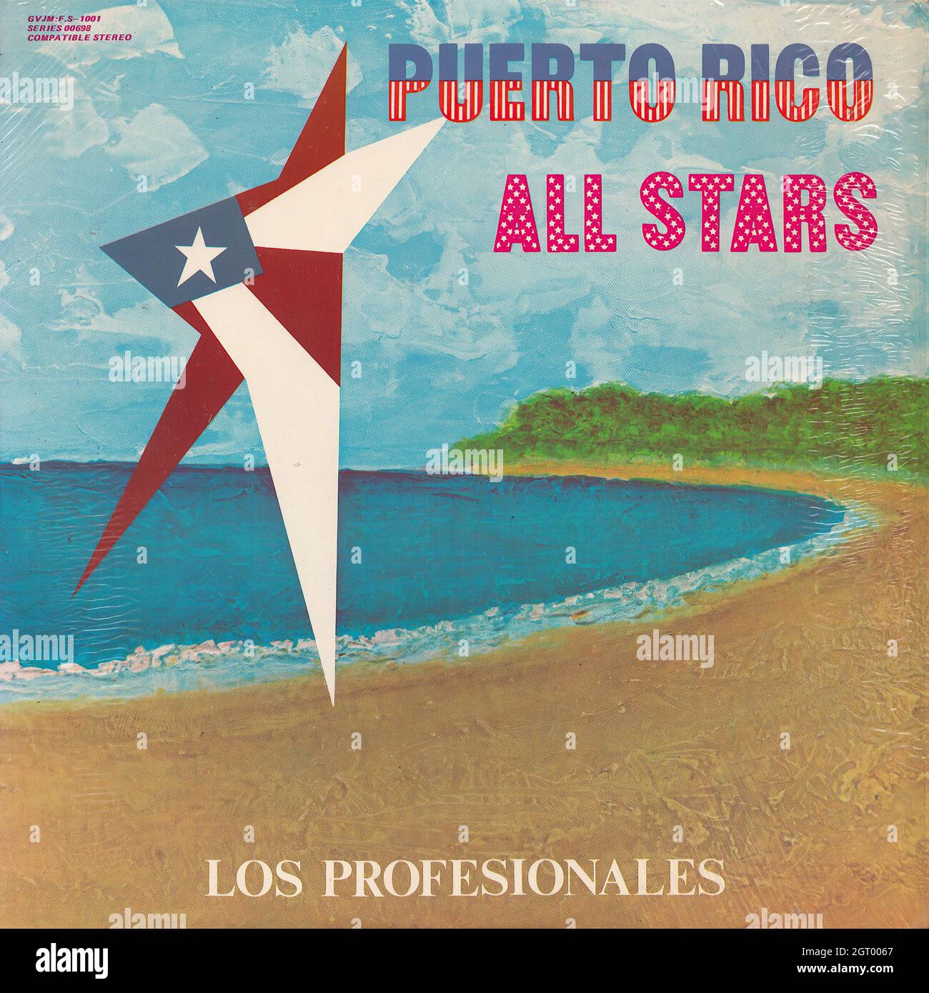 Puerto Rico All Stars - Los Profesionales - Vintage Vinyl Record Cover ...