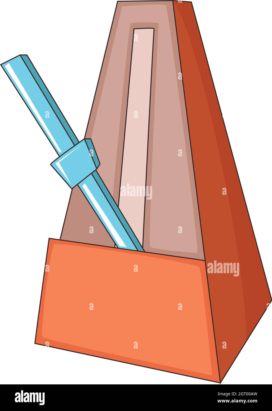 Metronome symbol Stock Vector Images - Alamy