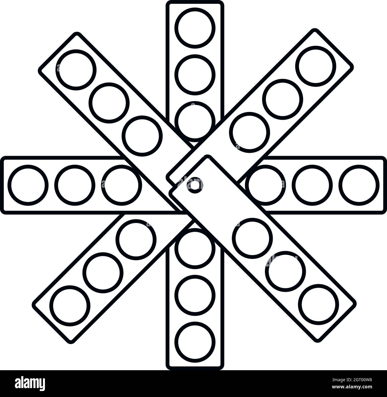 Round cmyk picker Stock Vector Images - Alamy