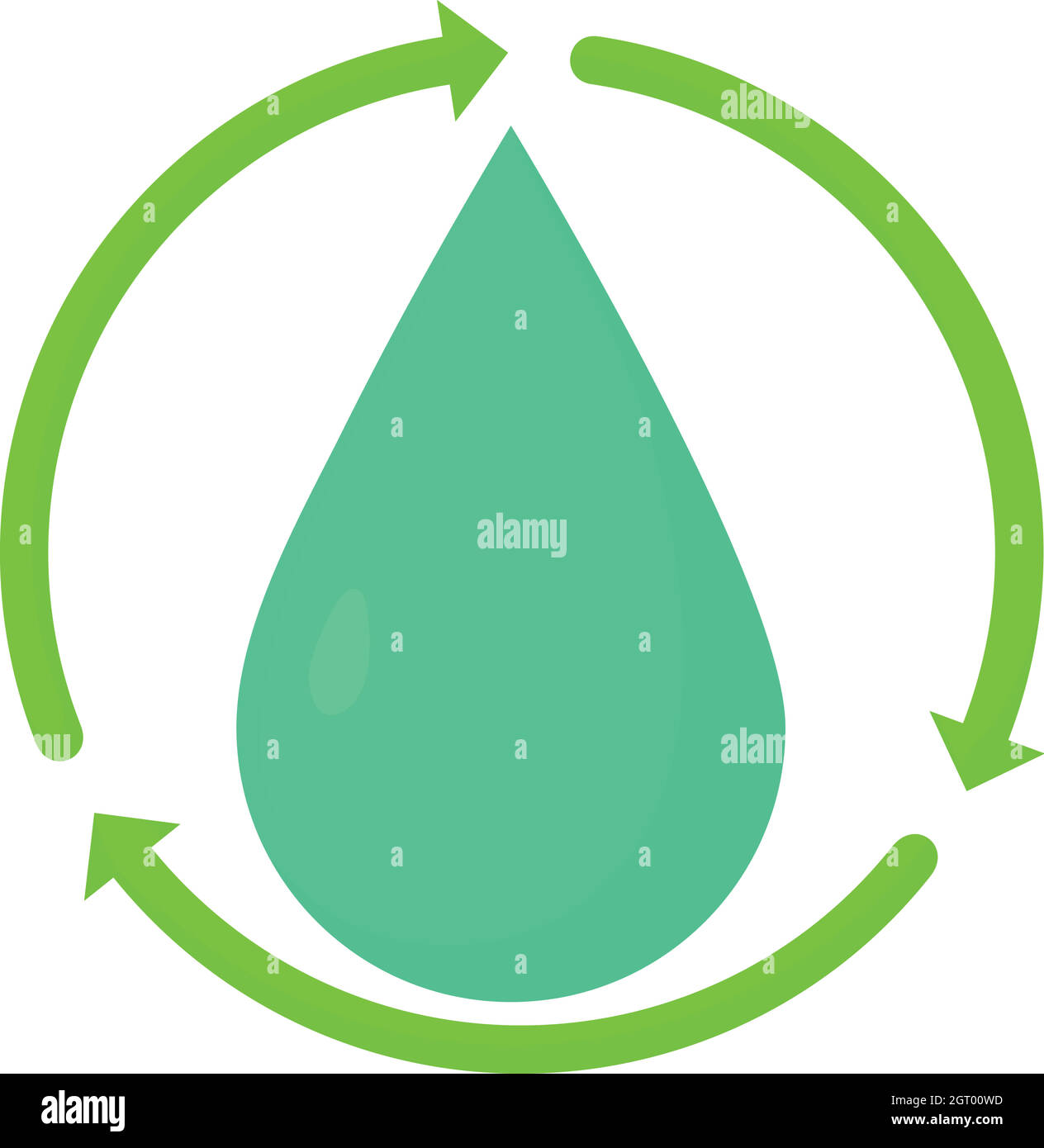 Drop icon, cartoon style Stock Vector Image & Art - Alamy