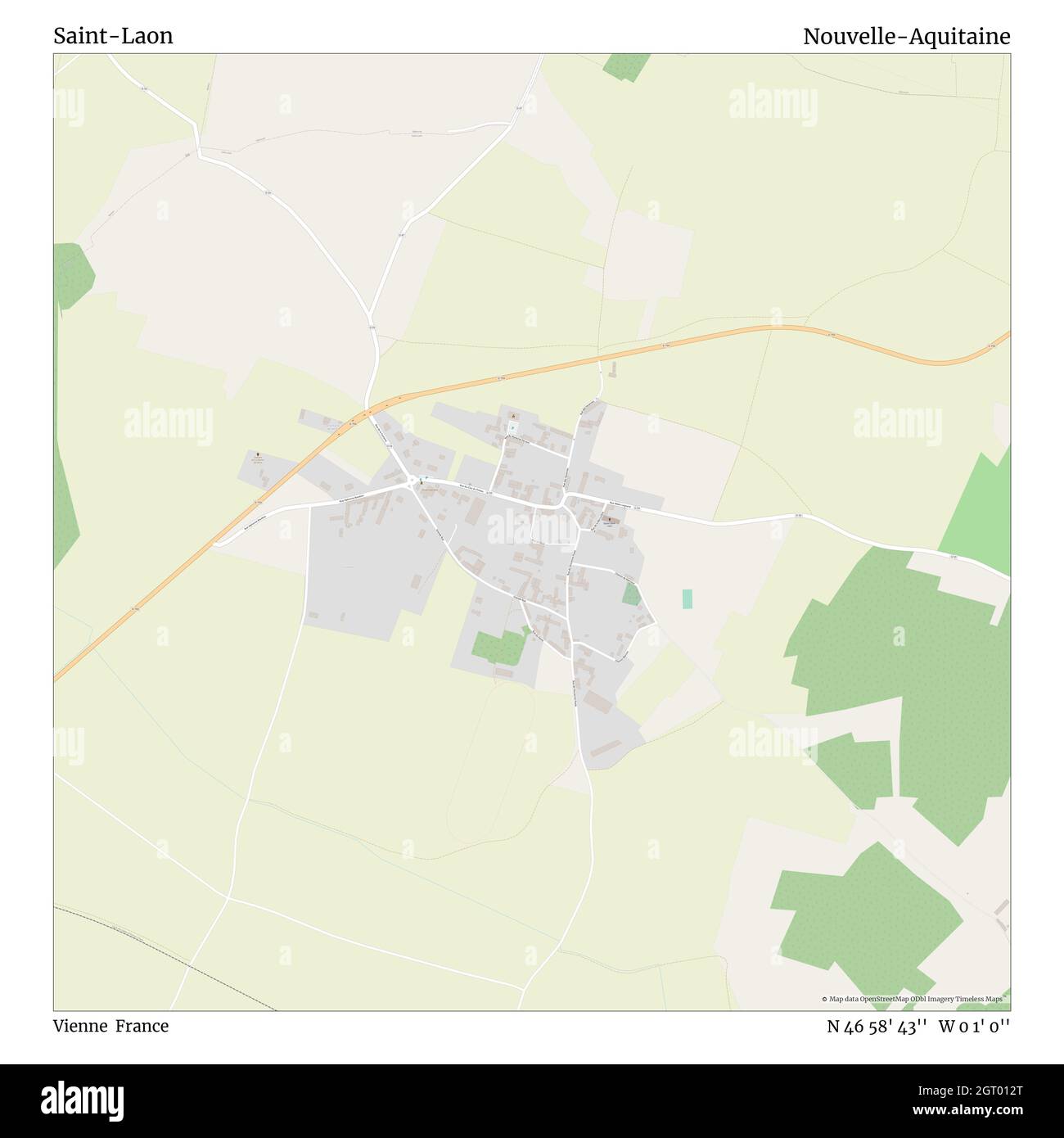 Map of laon Cut Out Stock Images & Pictures - Alamy