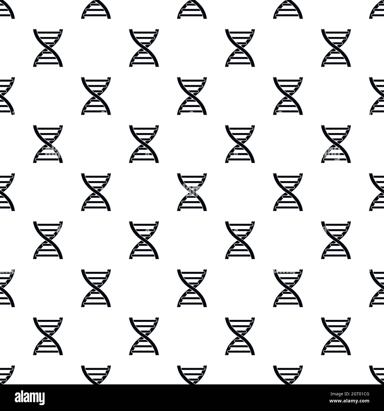 DNA symbol pattern, simple style Stock Vector Image & Art - Alamy