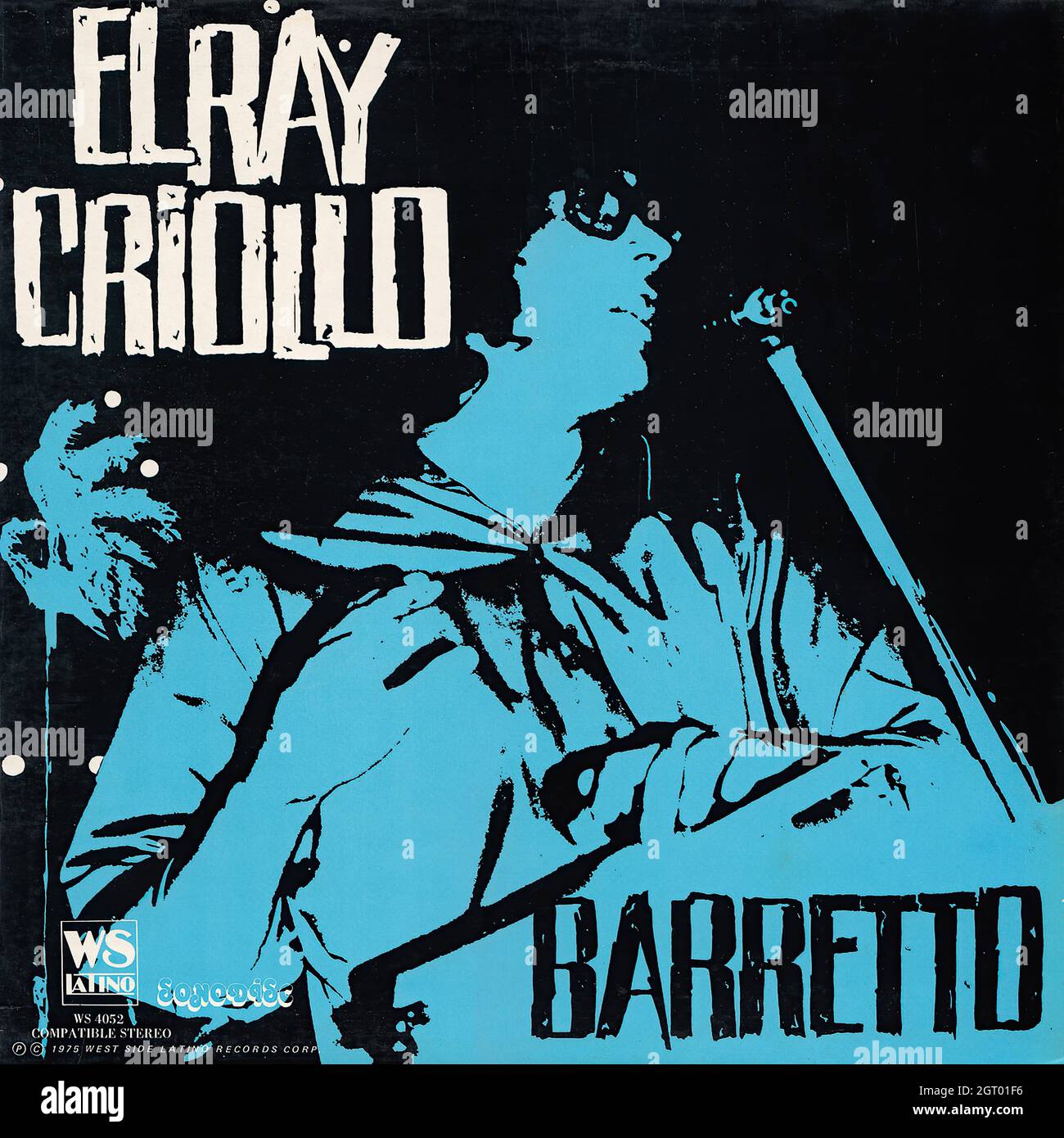 Ray Barretto - El Ray criollo - Vintage Vinyl Record Cover Stock Photo ...