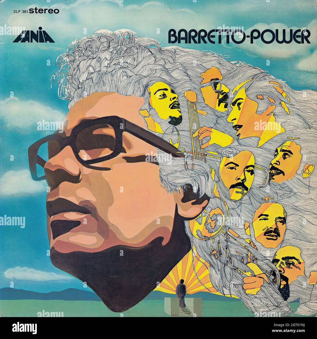 Ray Barretto - Power - Vintage Vinyl Record Cover Stock Photo - Alamy