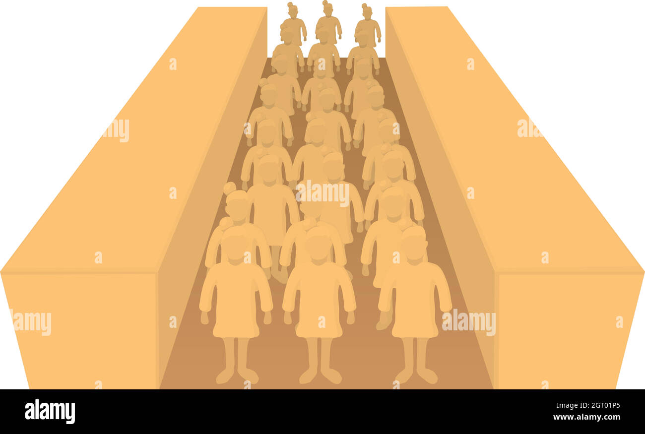 Terracotta army icon, cartoon style Stock Vector Image & Art - Alamy