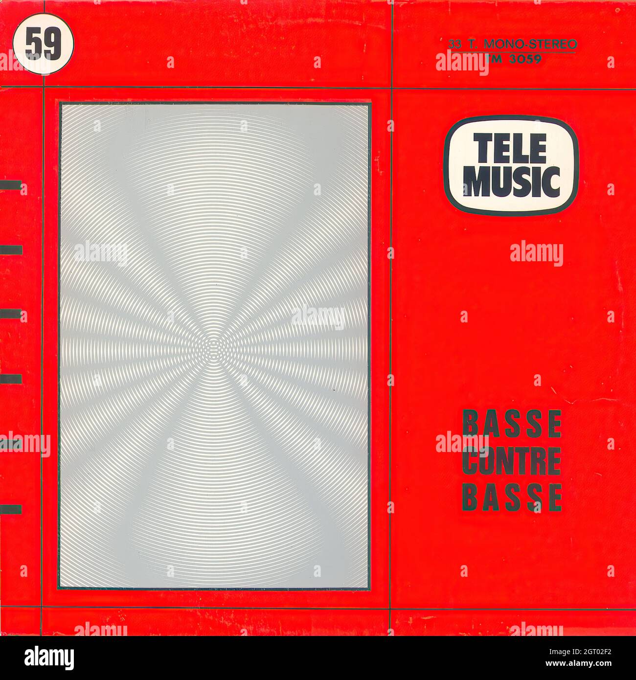 Raymond Guiot - Basse contre basse - Vintage Vinyl Record Cover Stock ...