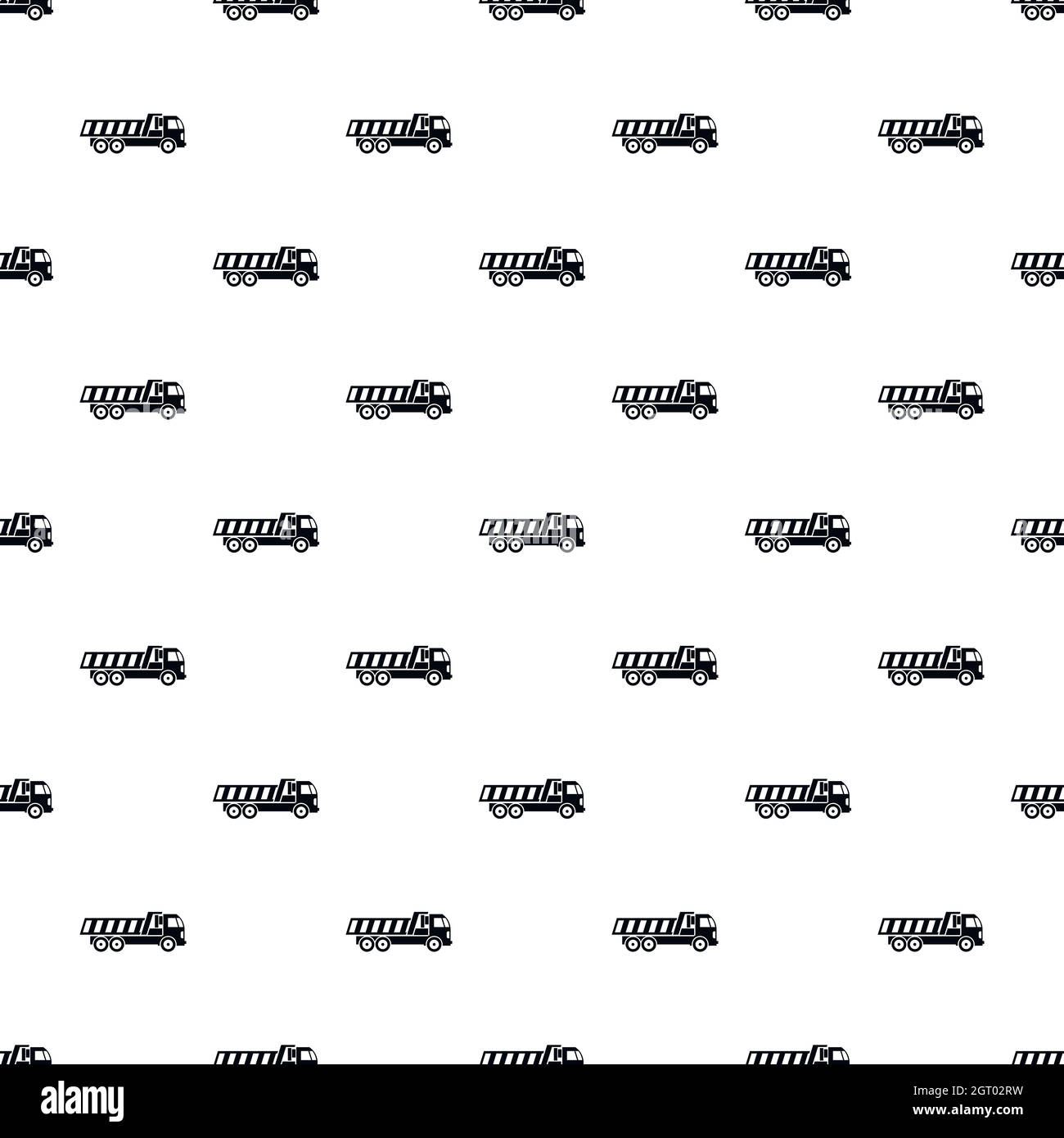 Lorry pattern, simple style Stock Vector Image & Art - Alamy