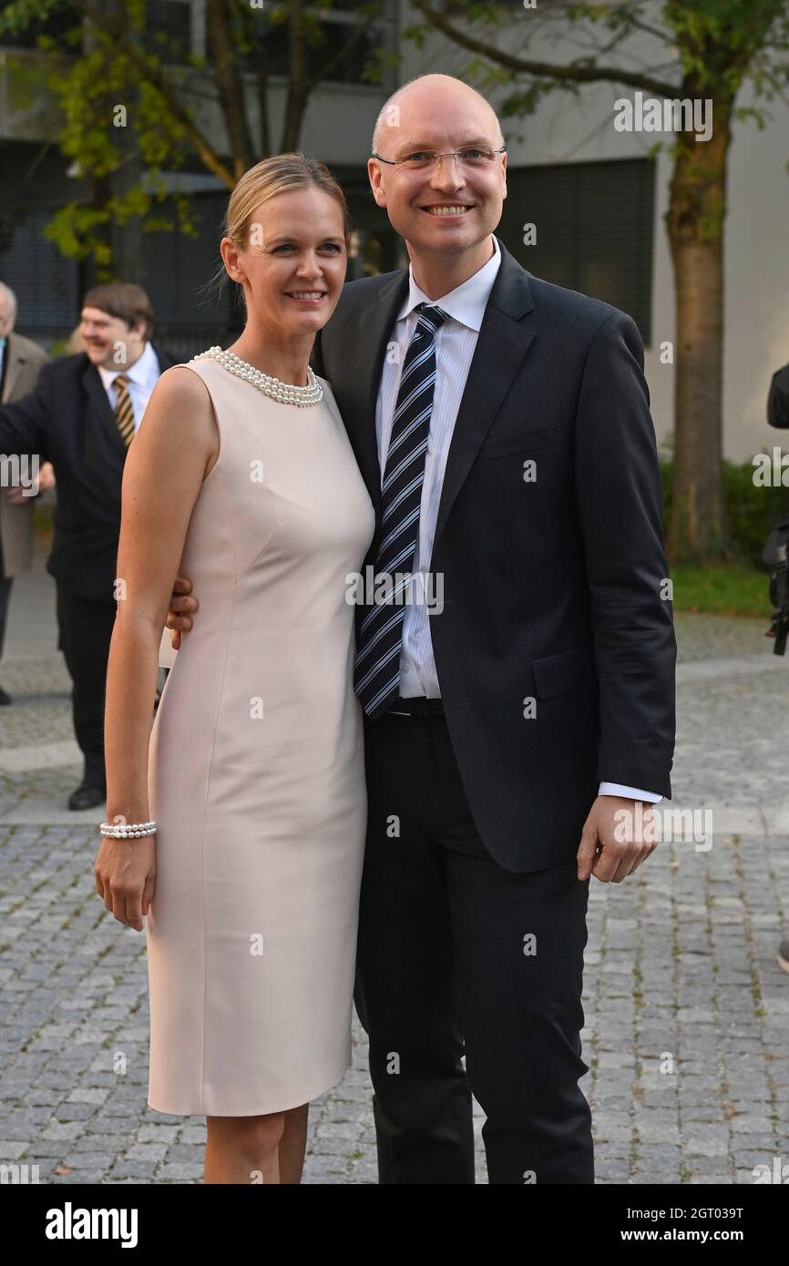 Munich, Germany. 01st Oct, 2021. Dominic STOIBER (son of Edmund Stoiber ...