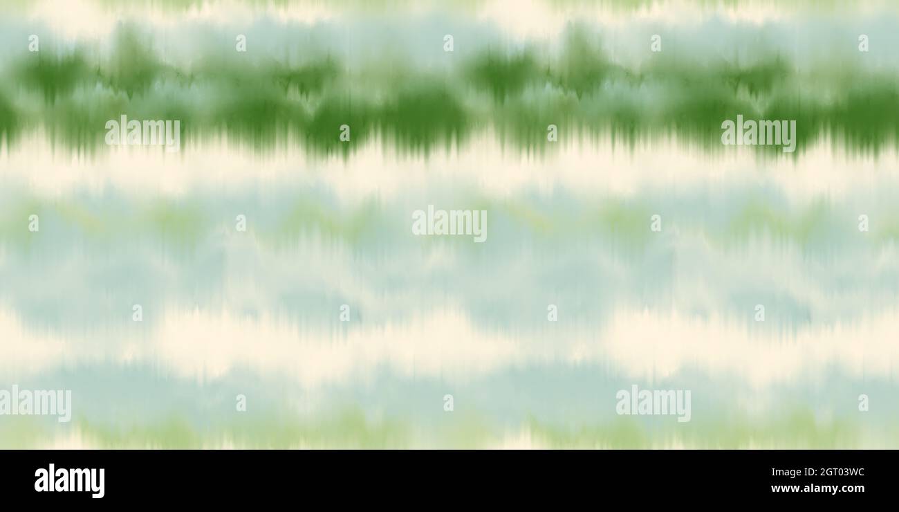 Seamless funky striped tie dye motif print border for surface design ...