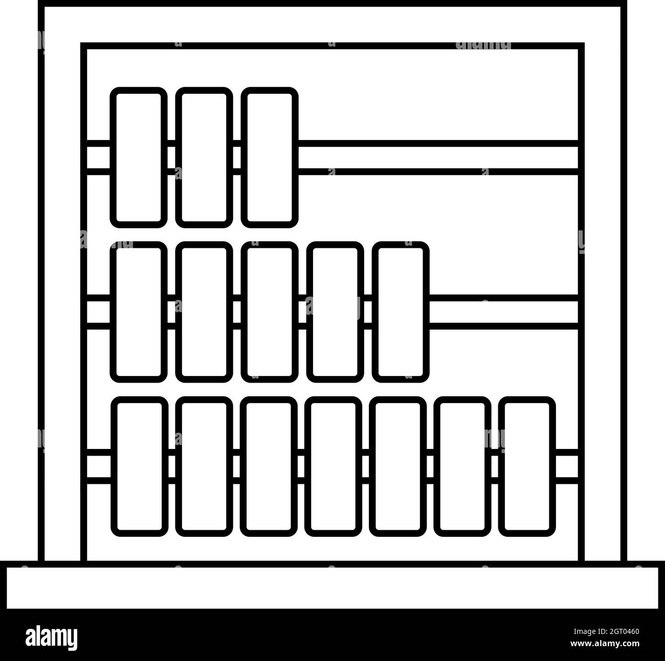 Abacus icon Stock Vector Images - Alamy