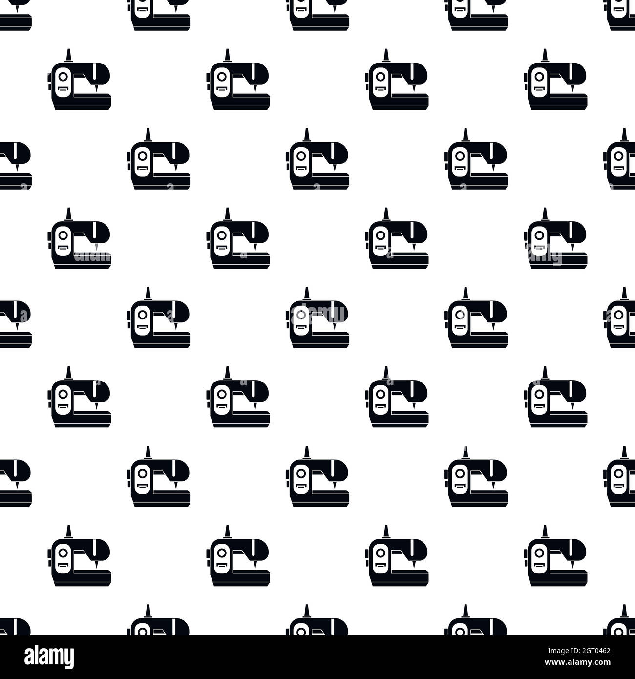 Sewing machine repair work Stock Vector Images - Alamy