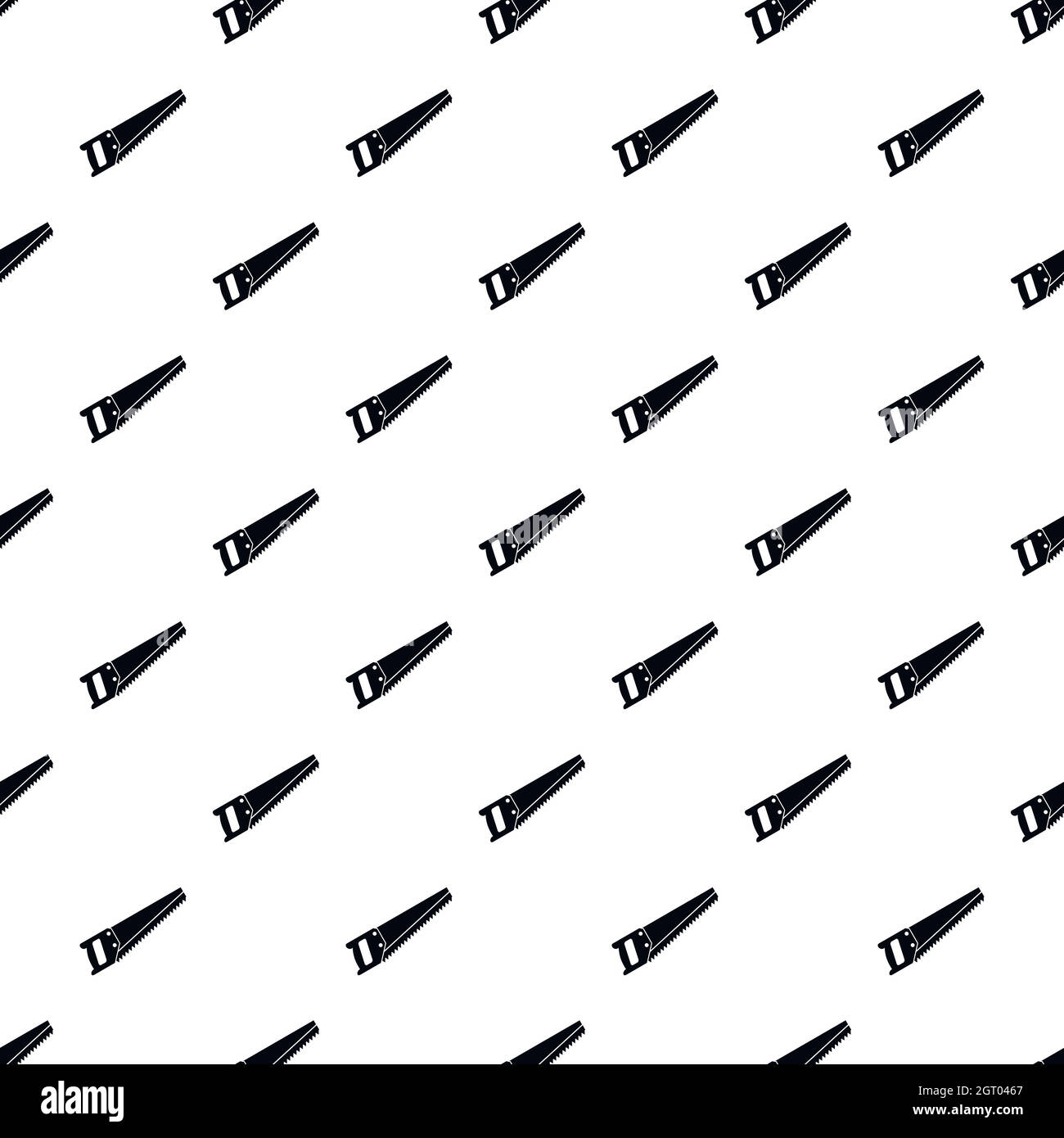 Saw pattern, simple style Stock Vector Image & Art - Alamy