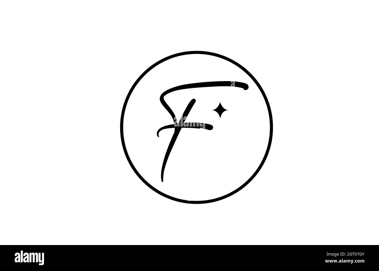 Circle f letter hi-res stock photography and images - Alamy