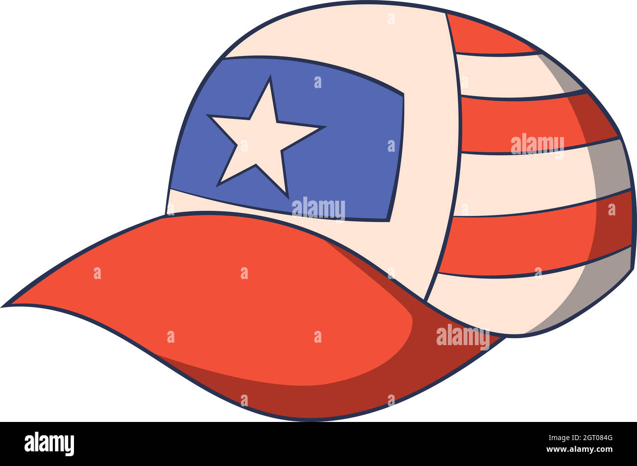 Cap icon, cartoon style Stock Vector Image & Art - Alamy