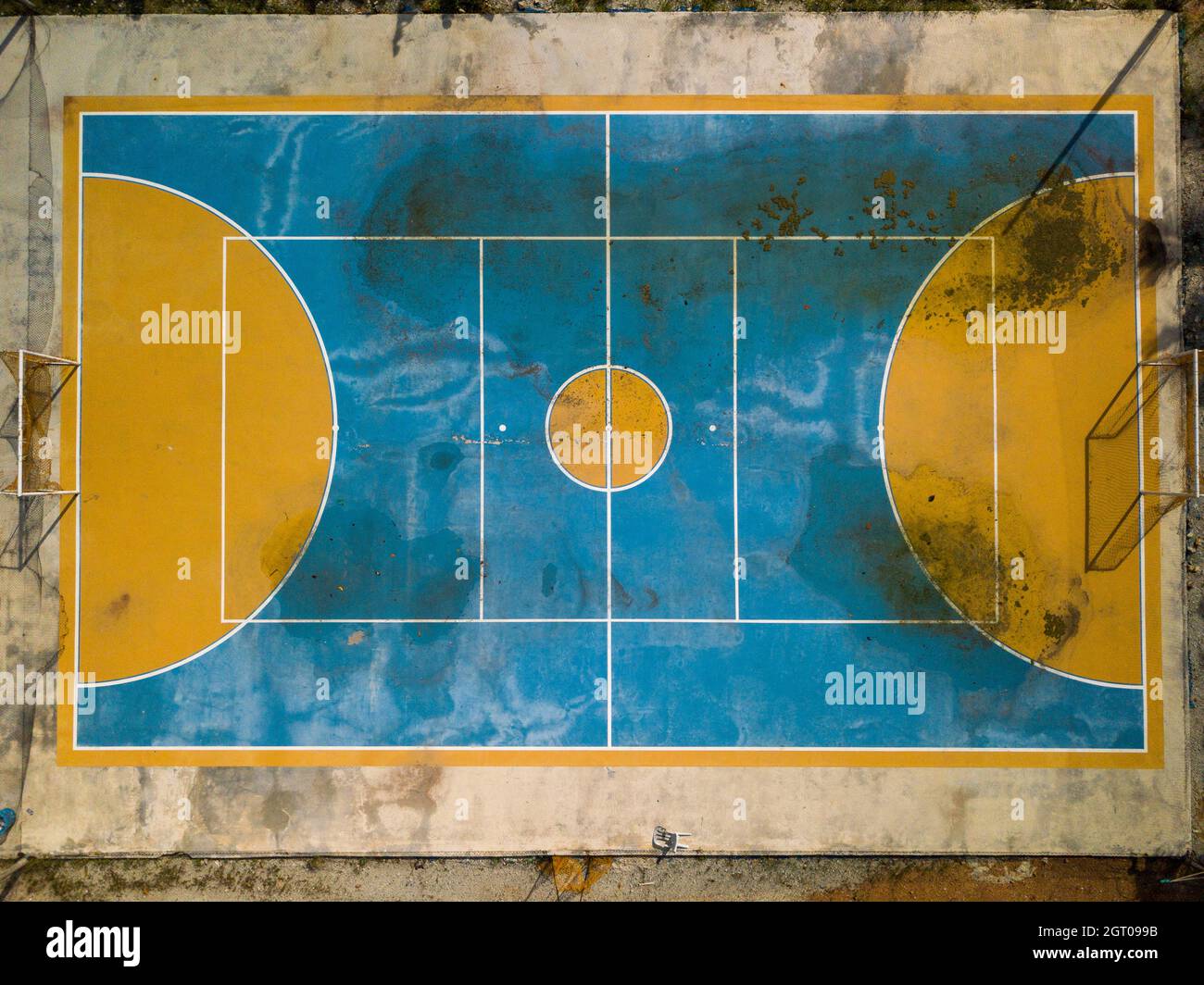 Aerial View Basketball Court High Resolution Stock Photography and ...