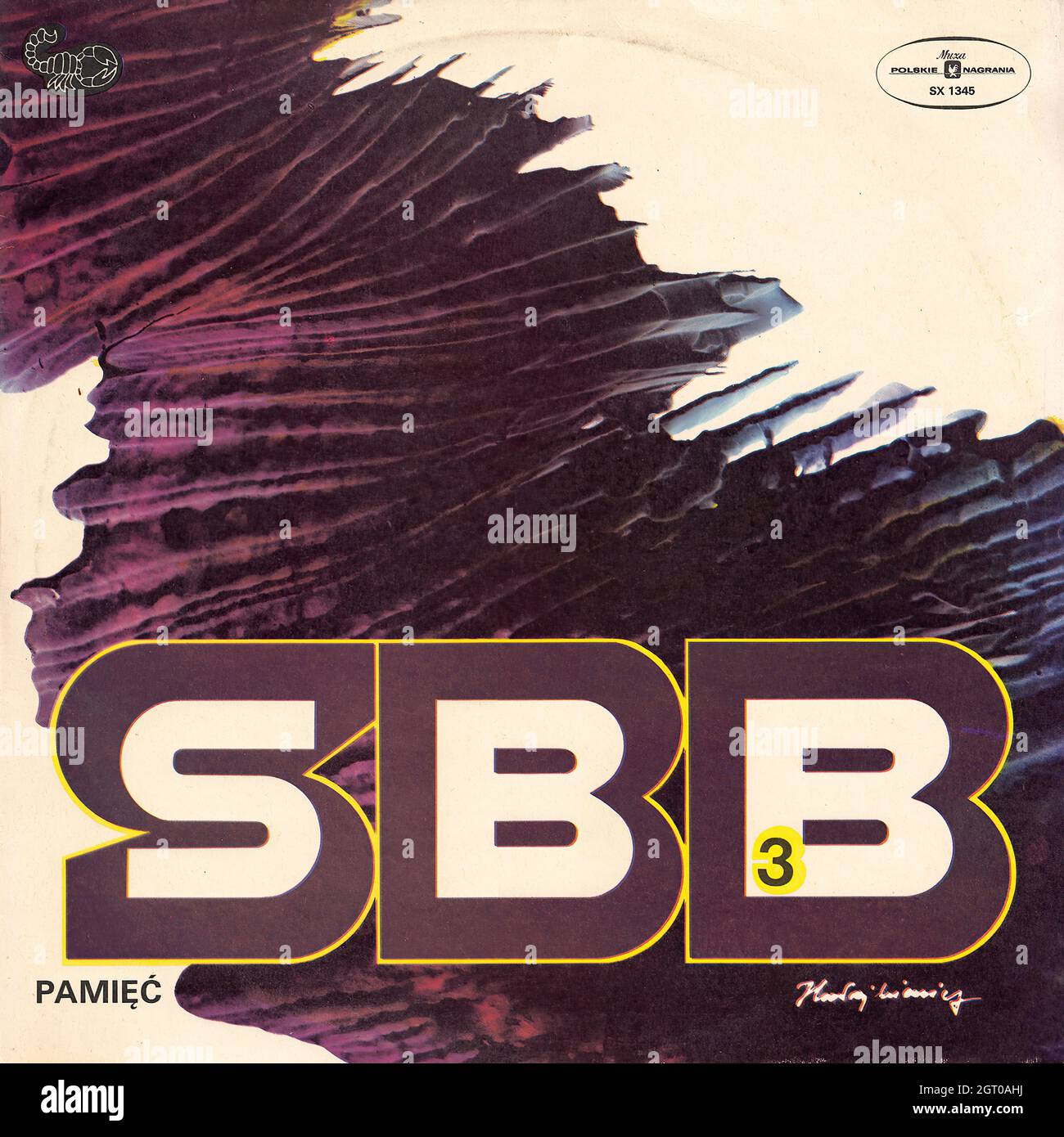 SBB - Pamiec (SBB 3) - Vintage Vinyl Record Cover Stock Photo - Alamy