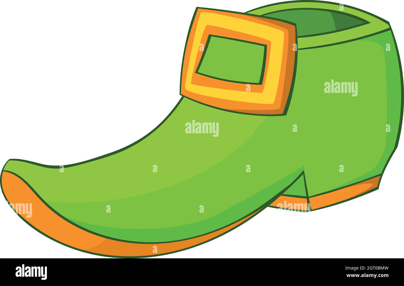Green boot icon, cartoon style Stock Vector Image & Art - Alamy