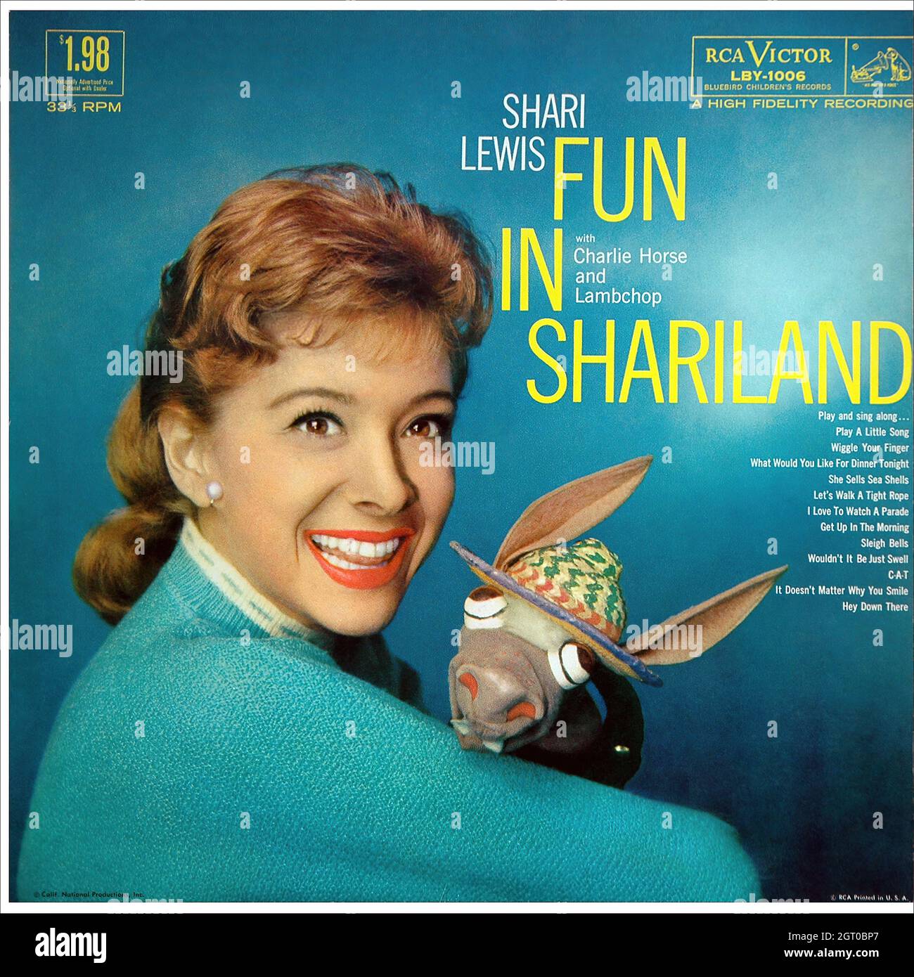 Shari Lewis - Fun in Shariland 1958 - Vintage Vinyl 33 rpm record Stock ...