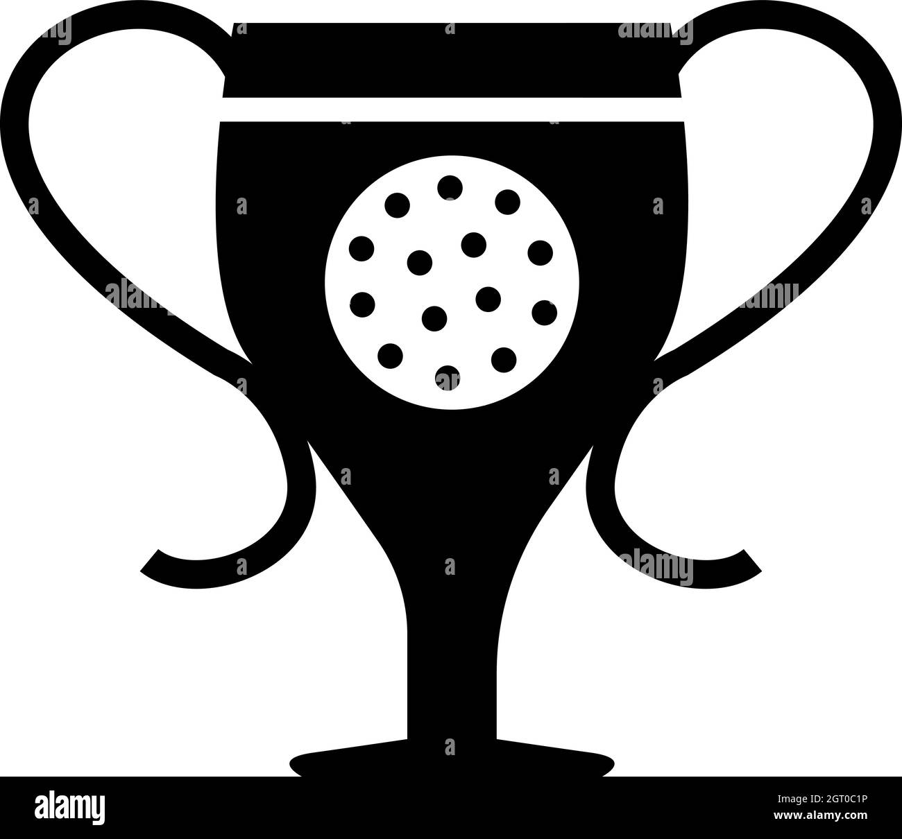 Cup golf icon, simple style Stock Vector Image & Art - Alamy