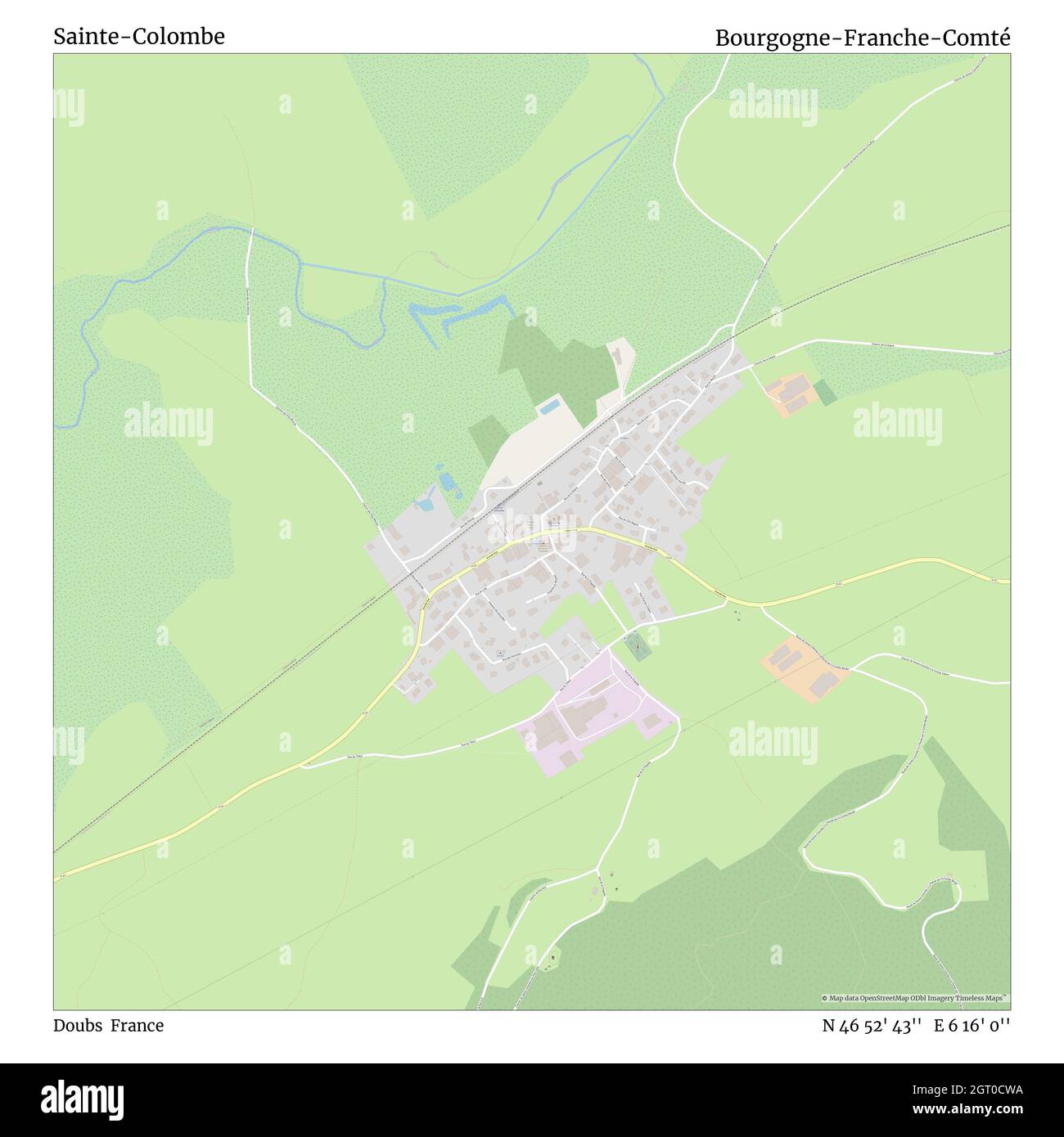Map of doubs hi-res stock photography and images - Alamy