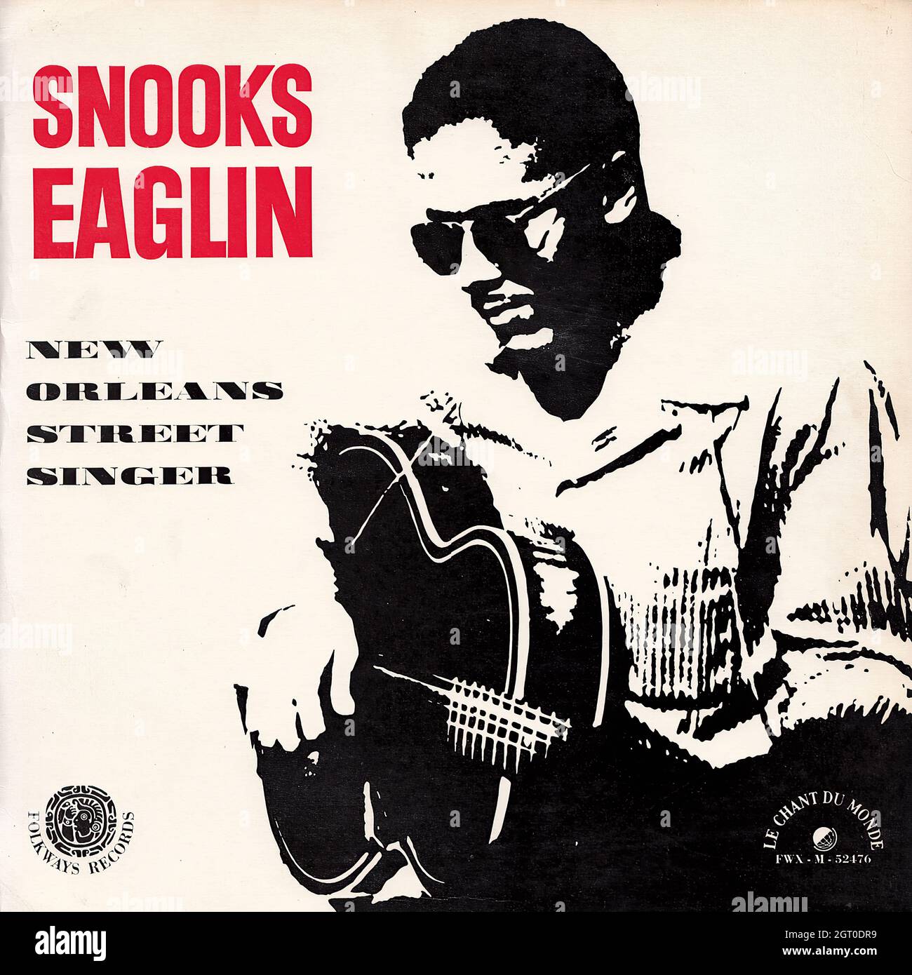 Snooks Eaglin - New Orleans street singer - Vintage Vinyl Record Cover ...