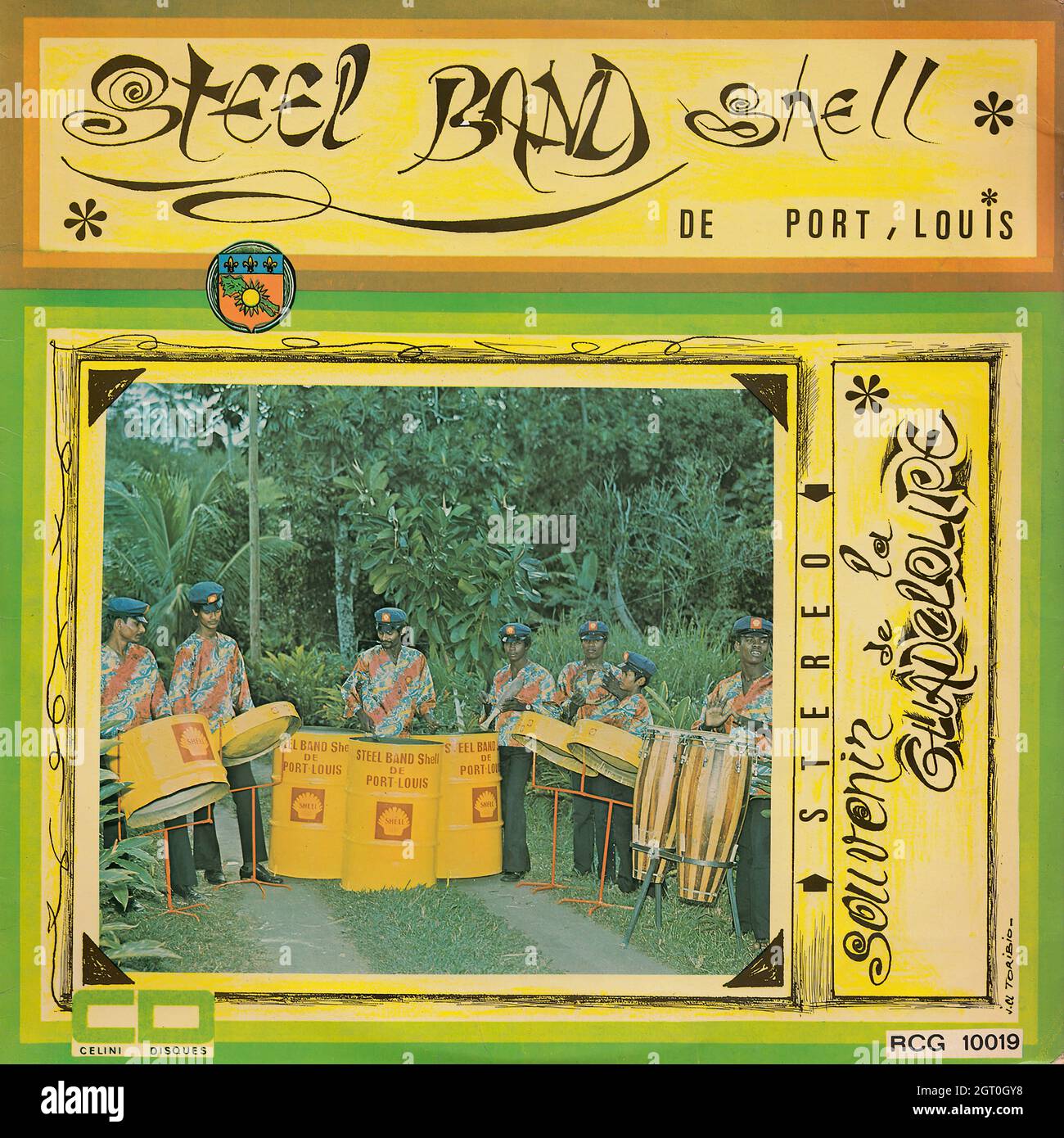 Steel Band Shell de Port Louis - Souvenir de Guadeloupe - Vintage Vinyl ...
