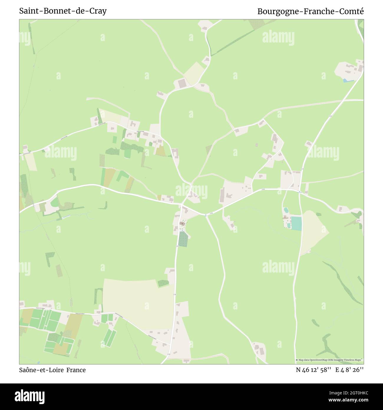Saint-Bonnet-de-Cray, Saône-et-Loire, France, Bourgogne-Franche-Comté ...