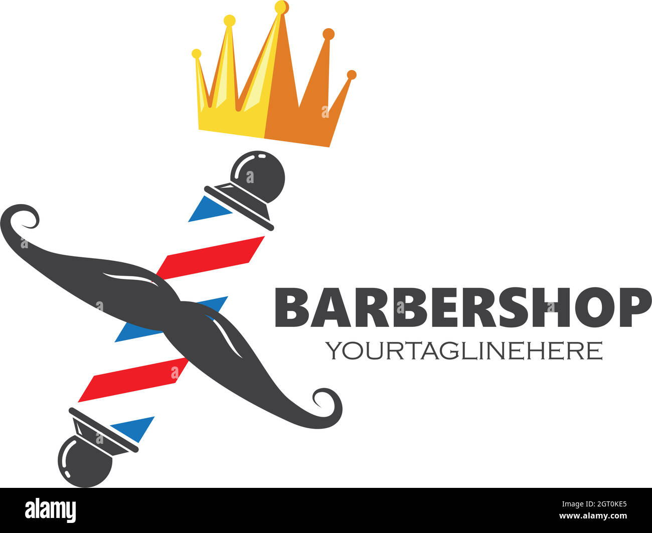 Barber logo Cut Out Stock Images & Pictures - Alamy