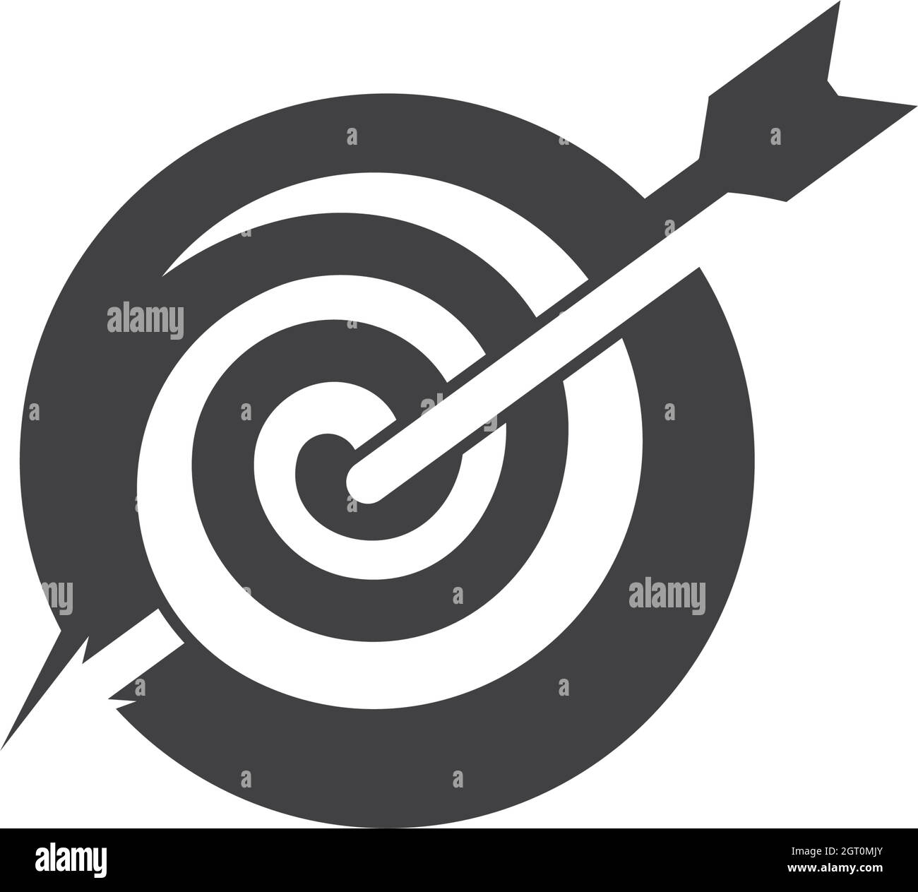 target icon logo vector illustration design Stock Vector Image & Art ...