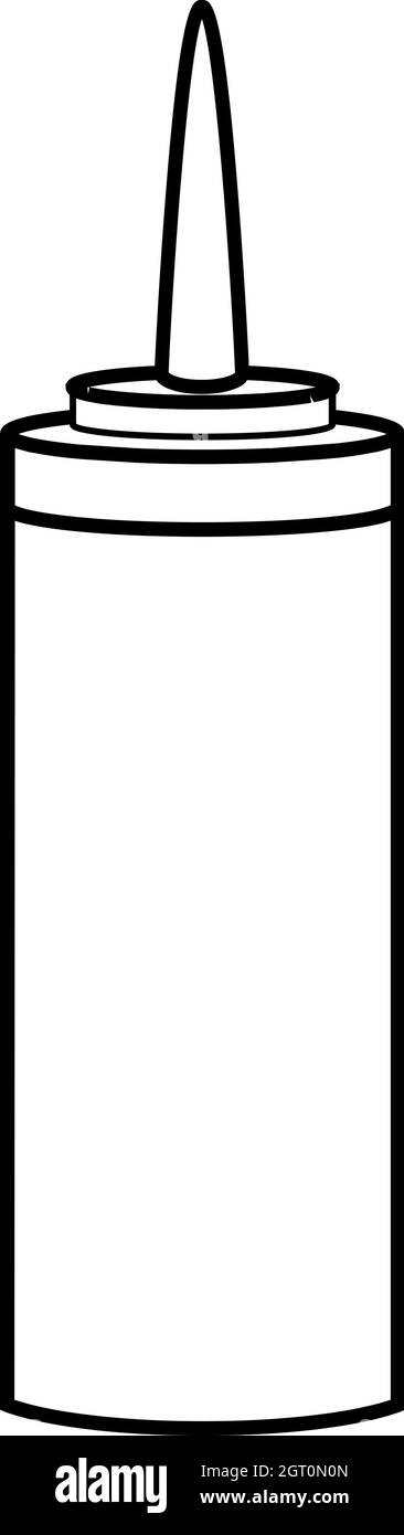 Skin care icon outline Stock Vector Images - Alamy