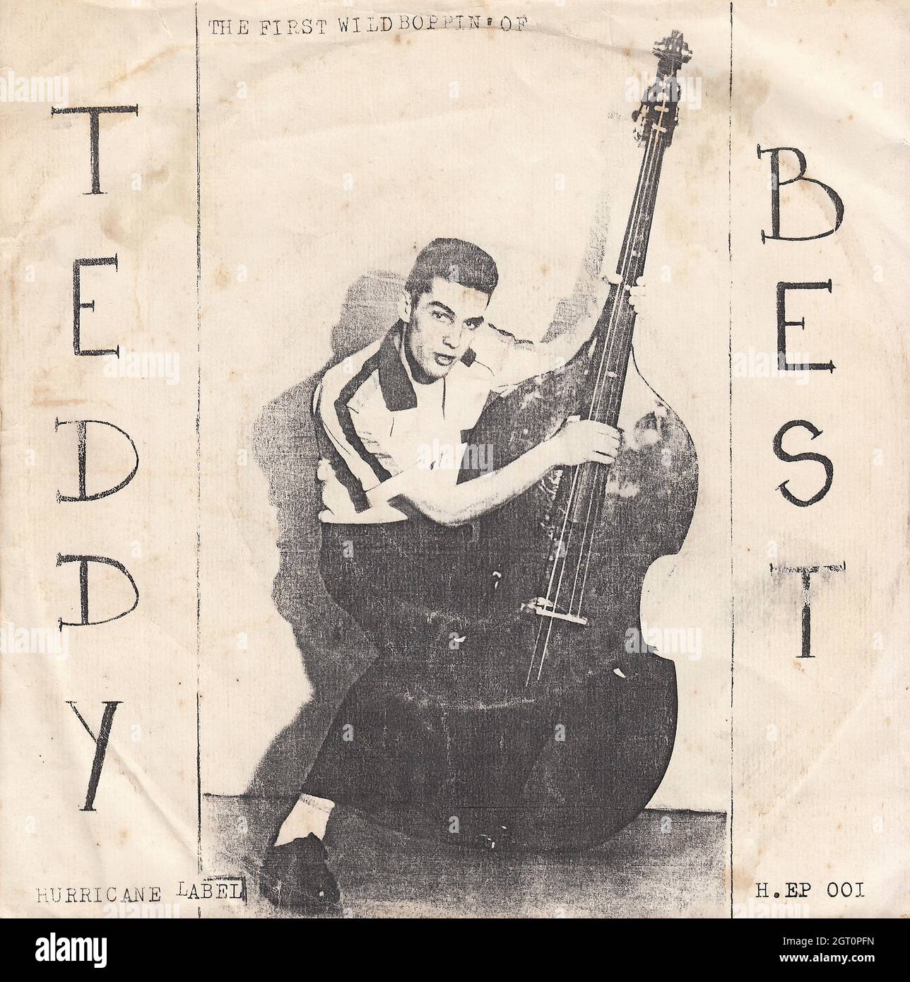 Teddy Best - The first wild boppin' of - Vintage Vinyl Record Cover ...