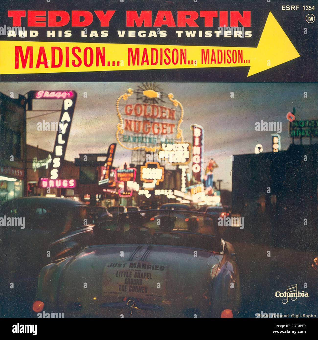 Teddy Martin & his Las Vegas Twisters - Madison EP - Vintage Vinyl ...