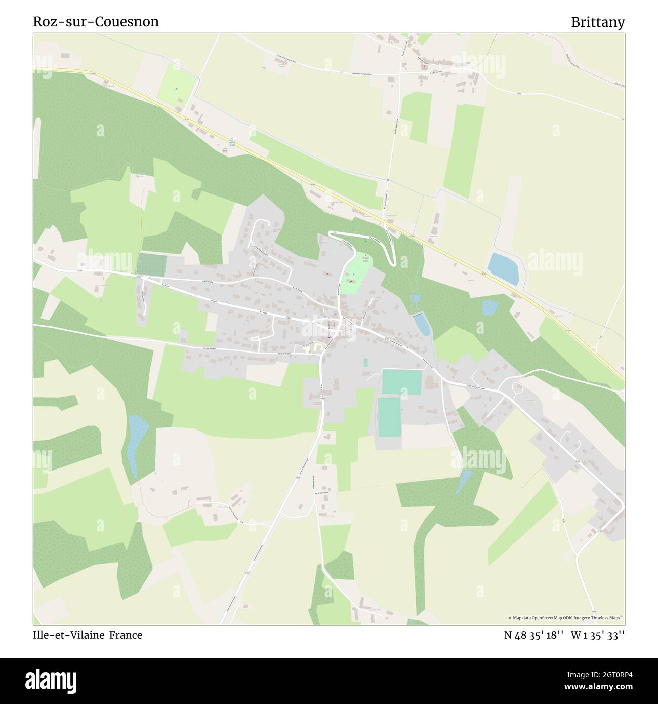 Roz-sur-Couesnon, Ille-et-Vilaine, France, Brittany, N 48 35' 18'', W 1 ...