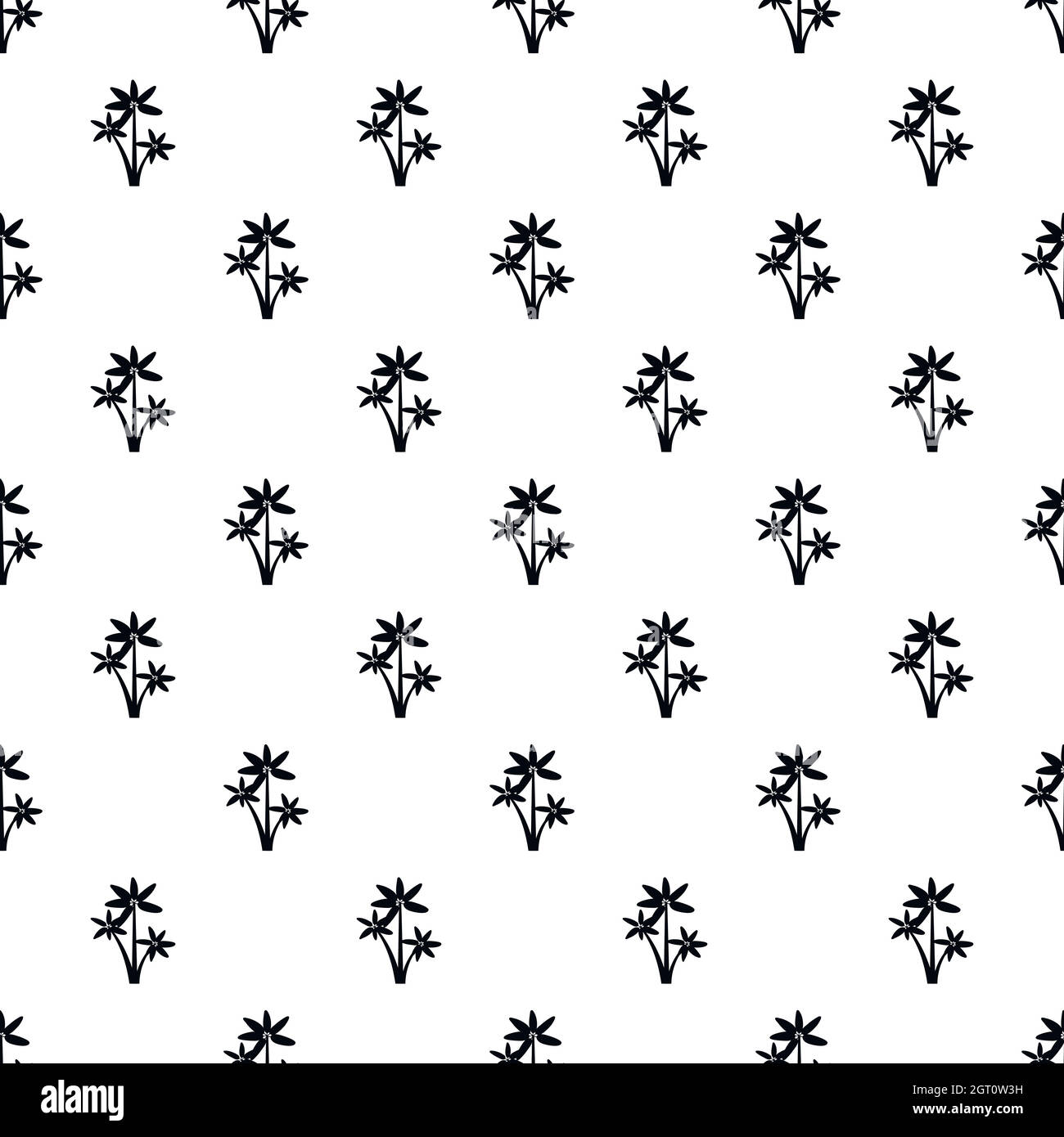 Three petal flower Stock Vector Images - Alamy