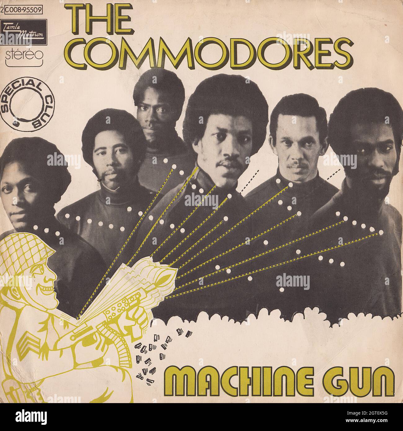 The Commodores - Machine gun - There's a song in my heart 45rpm ...