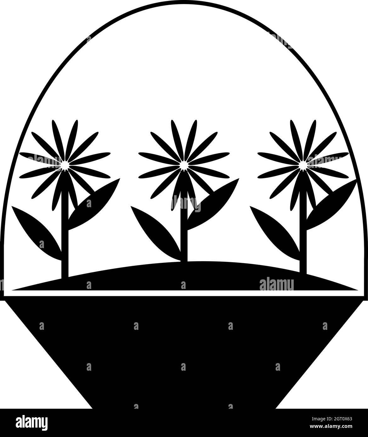 Simple beautiful garden Black and White Stock Photos & Images - Alamy