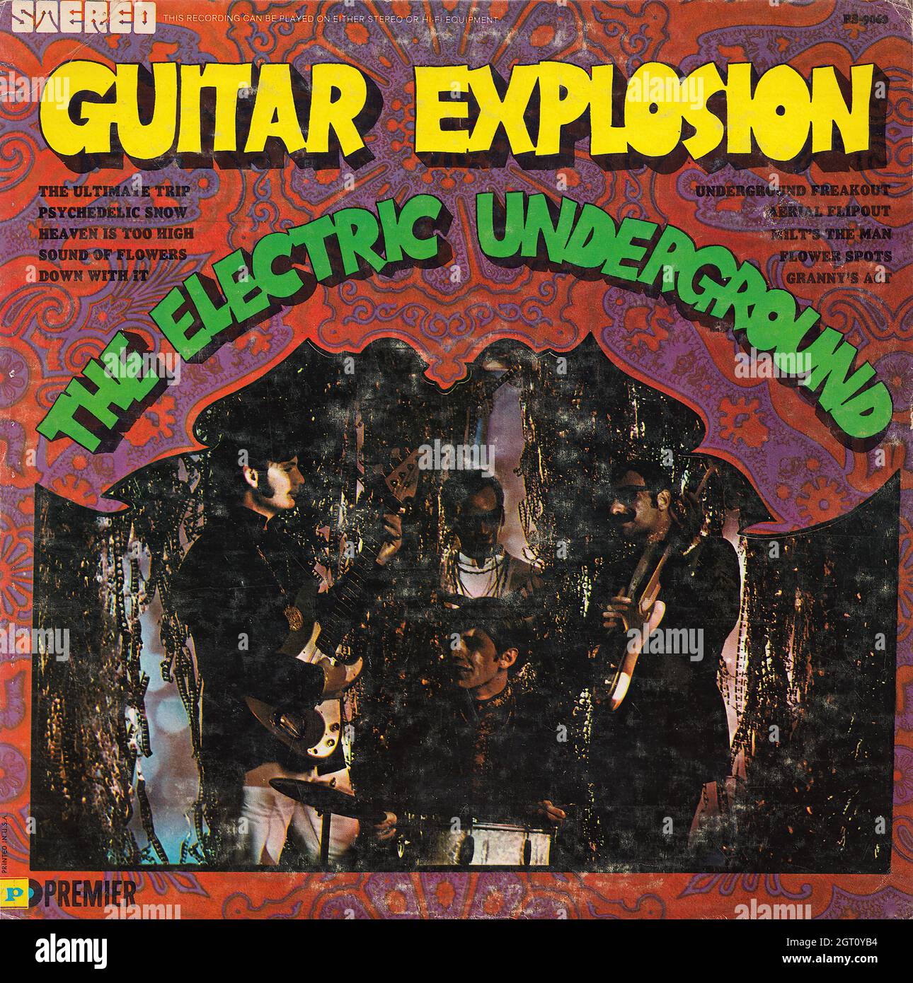 The Electric Underground - Guitar explosion - Vintage Vinyl Record ...