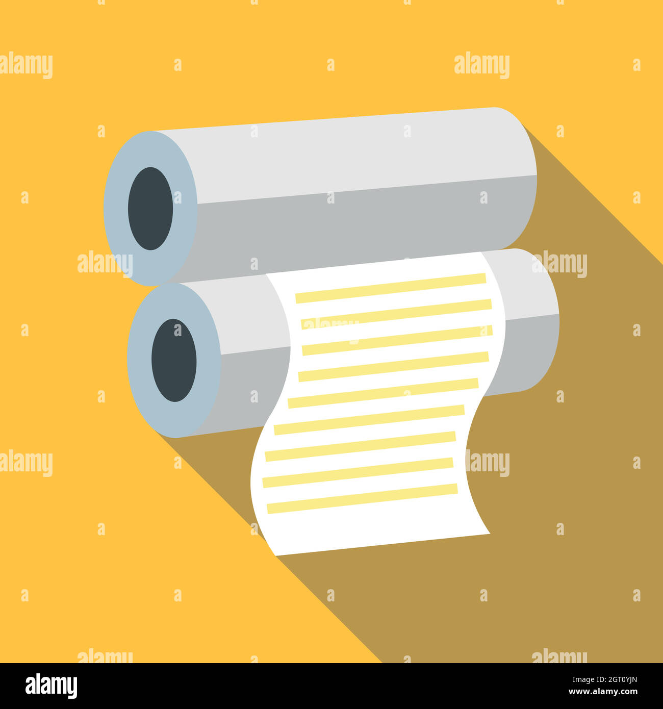 Paper printout Stock Vector Images - Alamy