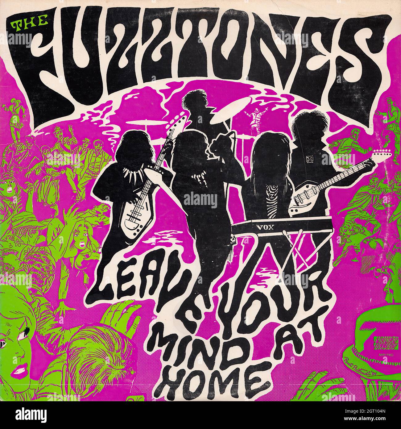 The Fuzztones - Leave your mind at home - Vintage Vinyl Record Cover ...